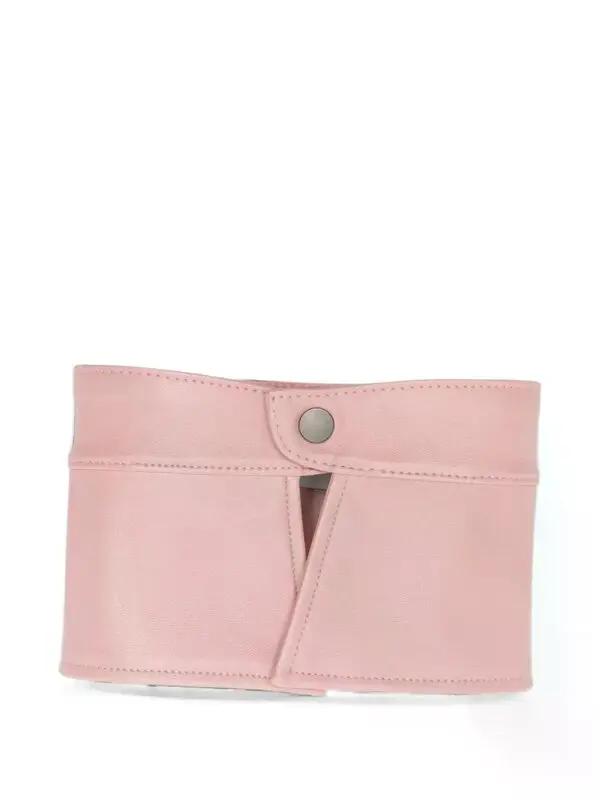 MRZ Pointed Collar With Press-stud Fastening - Pink