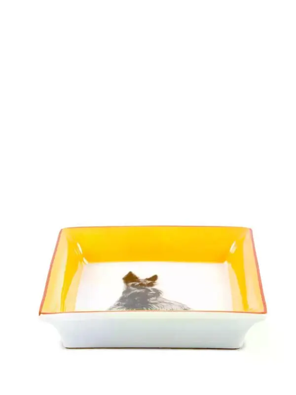 Hermès Scottish Terrier Porcelain Organizer