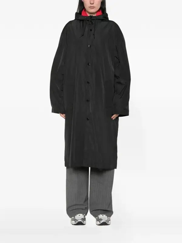 A.p.c. Logo-print Hooded Oversized Jacket