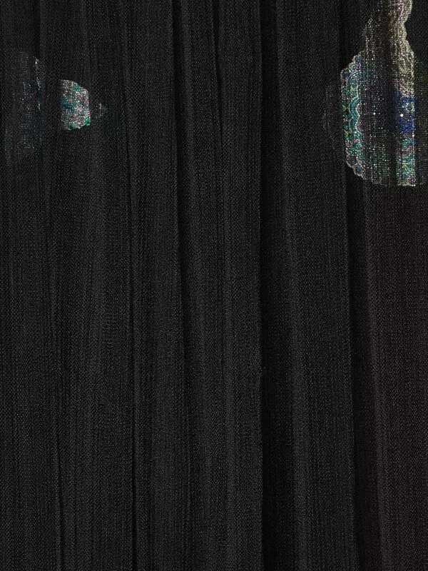Giorgio Armani Sequin-embellished Midi Dress