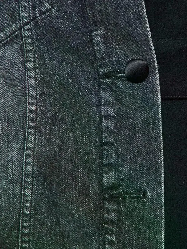 Sacai Spliced Long-sleeve Jacket