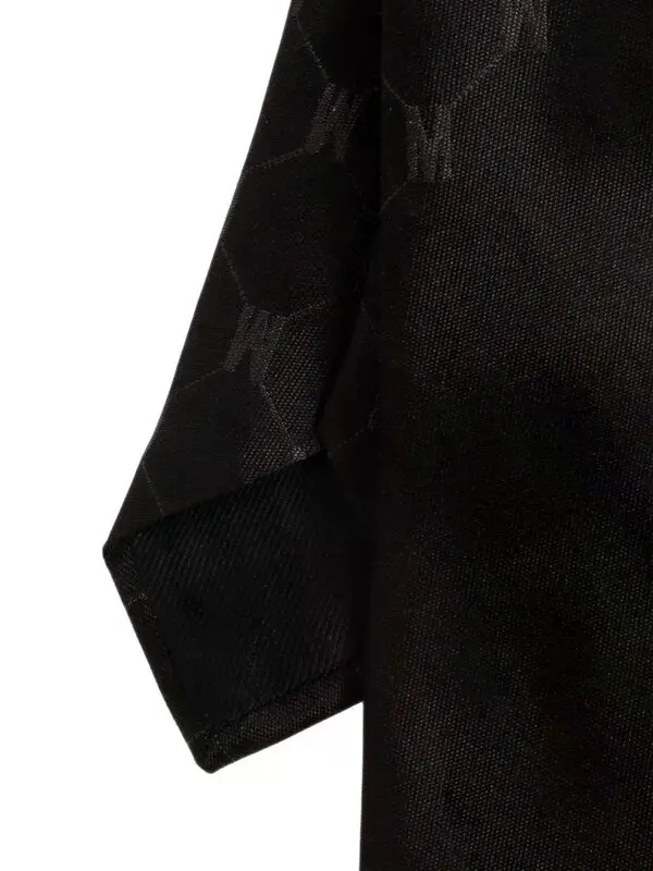 Moschino Logo-jacquard Silk Tie