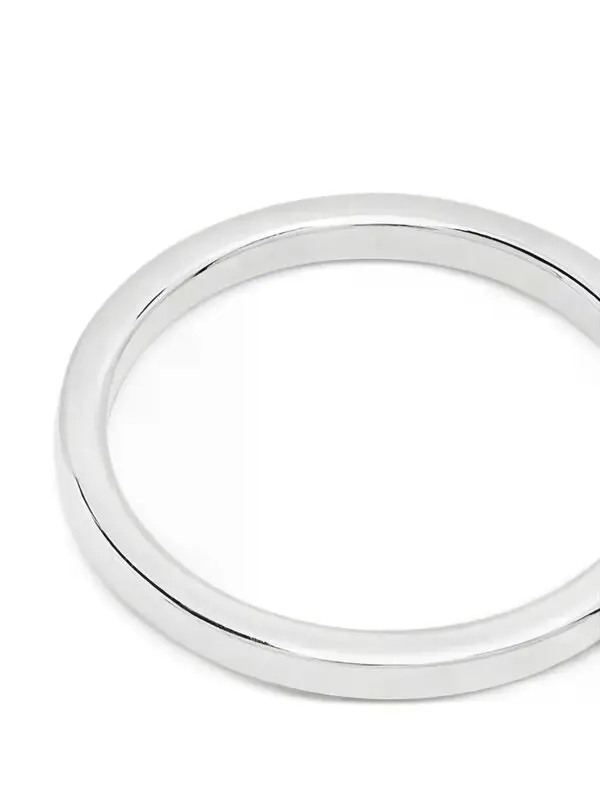 LOYAL.E PARIS Absolu Ribbon Ring In White Gold