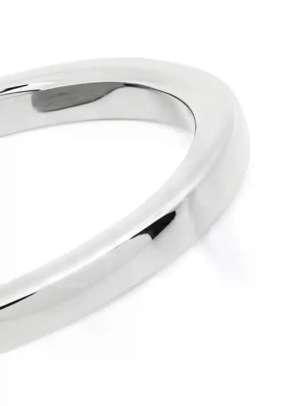 LOYAL.E PARIS Absolu Ribbon Ring In White Gold