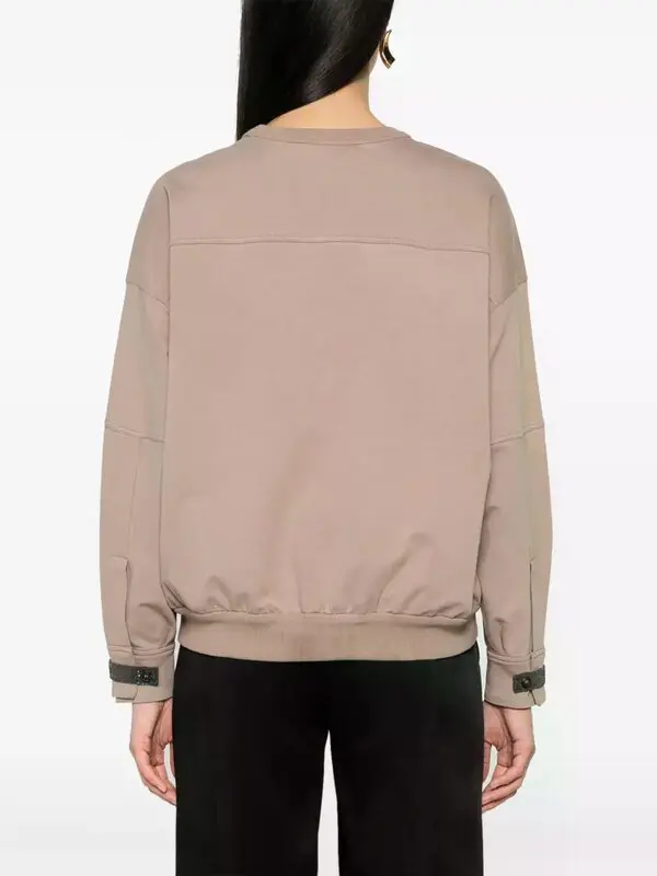 Brunello Cucinelli Monili Chain Detail Sweatshirt
