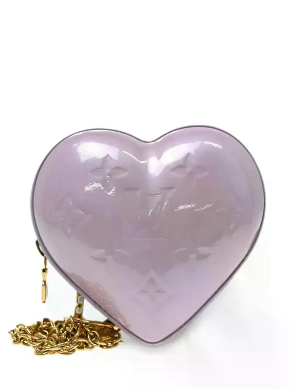 LOUIS VUITTON Keep My Heart Vernis Monogram Mini Bag - Purple