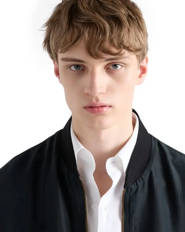 Prada Silk Bomber Jacket