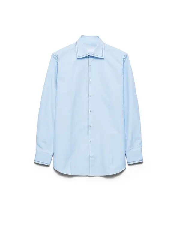 Prada Cotton Shirt - Sky Blue