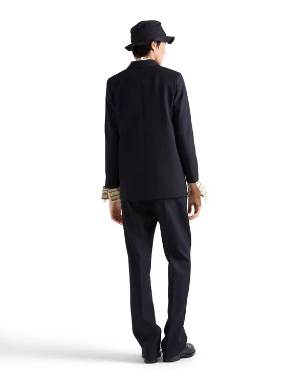 Prada Double-breasted Wool Jacket