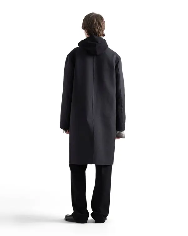 Prada Fleece Pants With Re-nylon Details