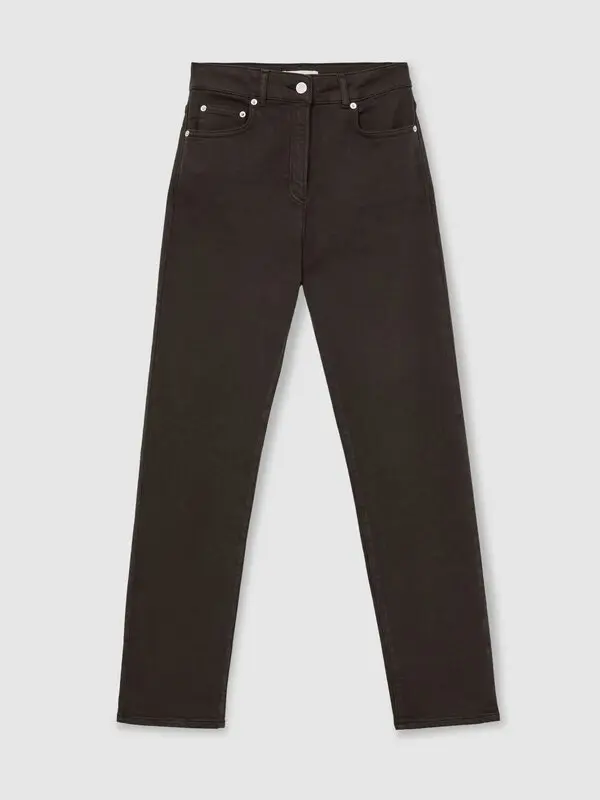 REISS Isabel Slim-leg Mid-rise Jeans