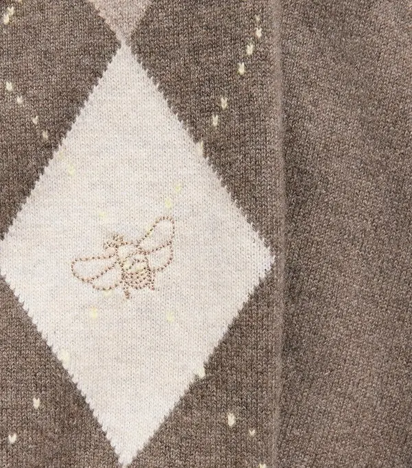 Johnstons Of Elgin Cashmere Argyle Cardigan