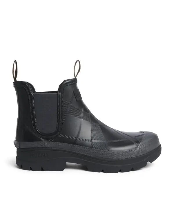 Barbour Breacon Chelsea Ankle Wellington Boots - Black