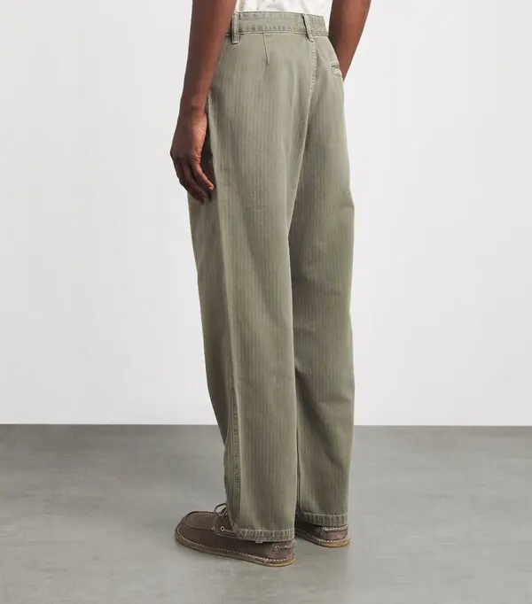 Citizens Of Humanity Cotton Herringbone Belgian Chinos
