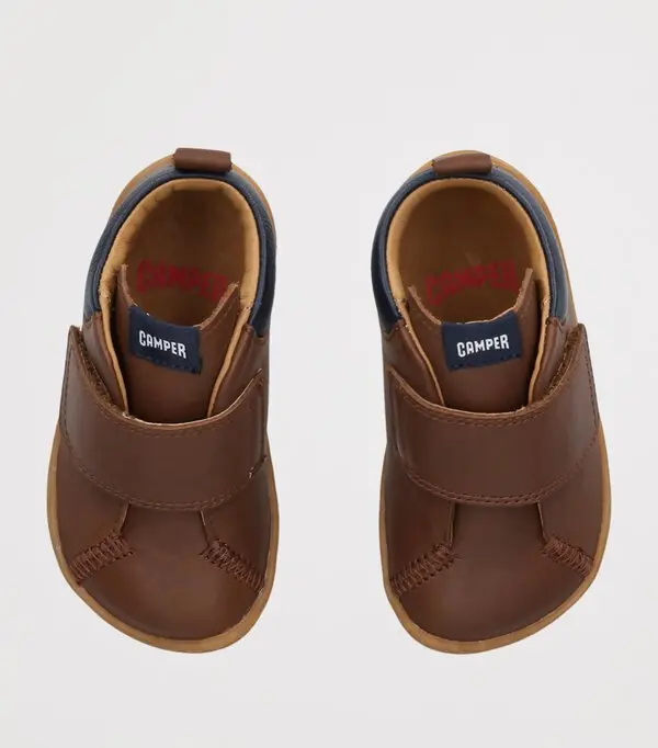 Camper Leather Peu Ankle Boots