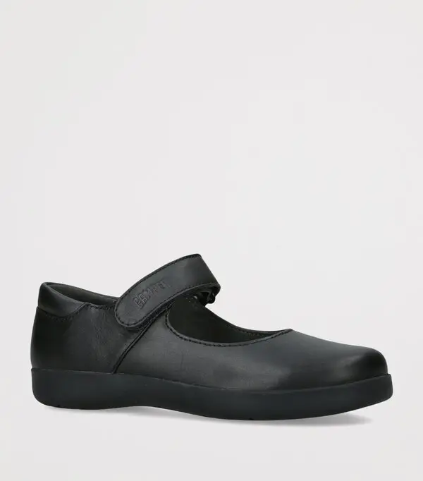 Camper Leather Spiral Comet Mary Janes