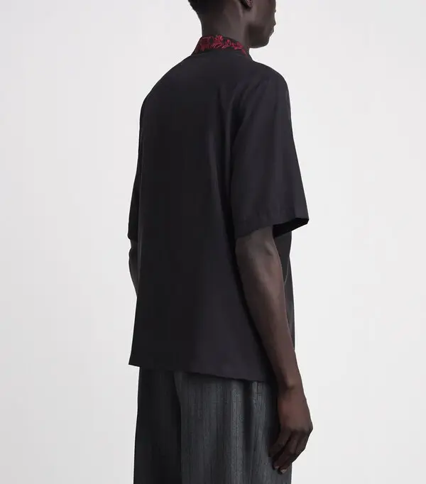 Amiri Embroidered-collar Shirt