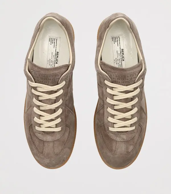MAISON MARGIELA Suede Replica Sneakers