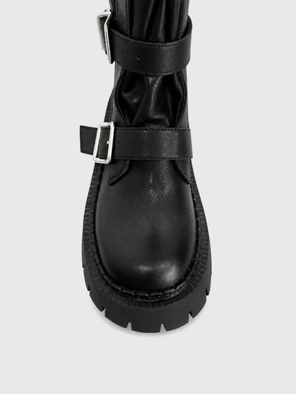 VIC MATIE Buckled Mid Calf Boots