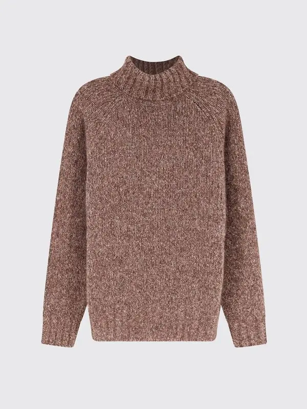 Brunello Cucinelli Slim Fit Cashmere And Silk Turtleneck Sweater - Brown