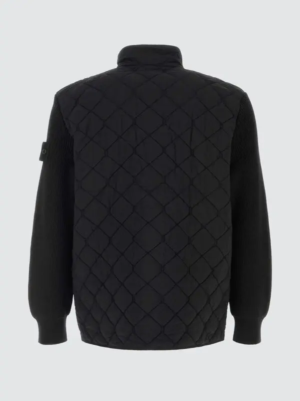 Stone Island Ghost Padded Recycled Nylon Jacket - Black