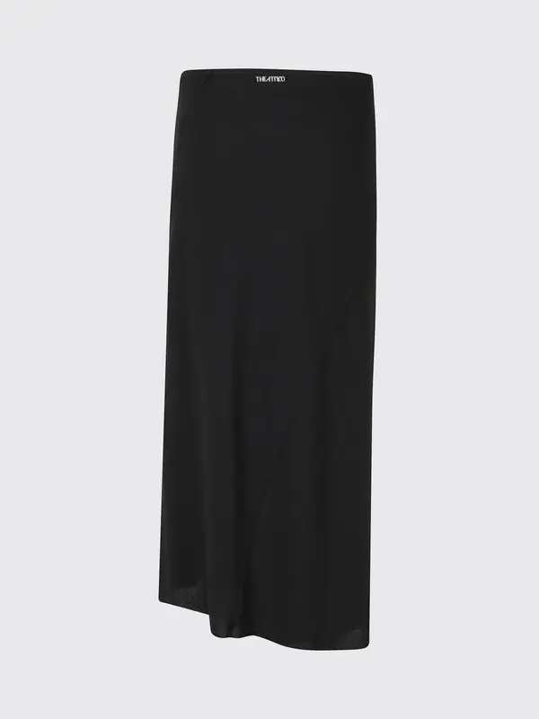 Attico Draped Midi Skirt