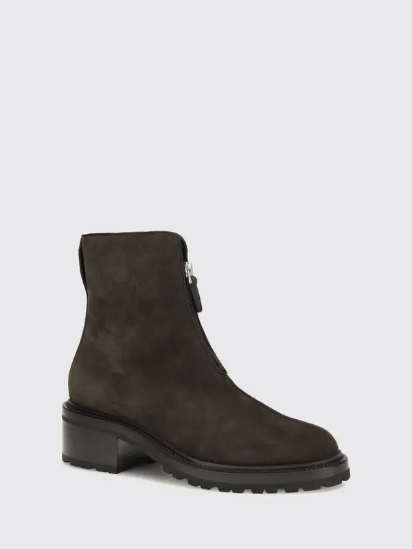 THE ROW Hike Suede Leather Ankle Boots - Brown