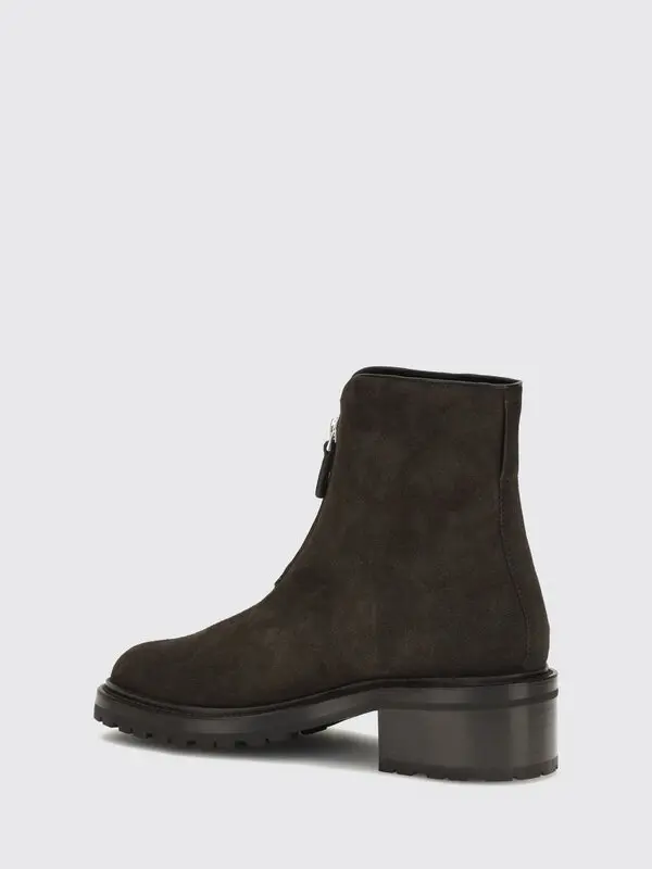 THE ROW Hike Suede Leather Ankle Boots - Brown