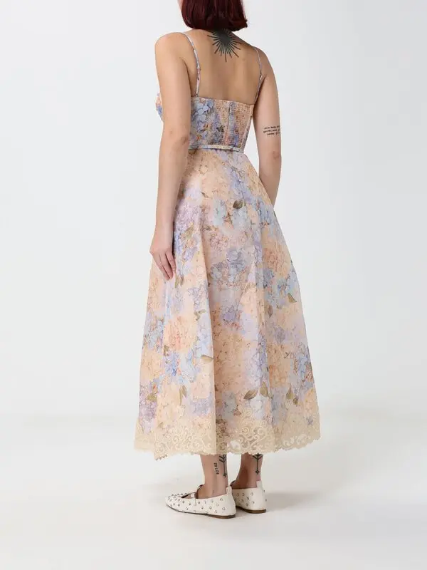 Zimmermann Printed Floral Midi Dress