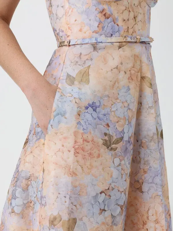 Zimmermann Printed Floral Midi Dress