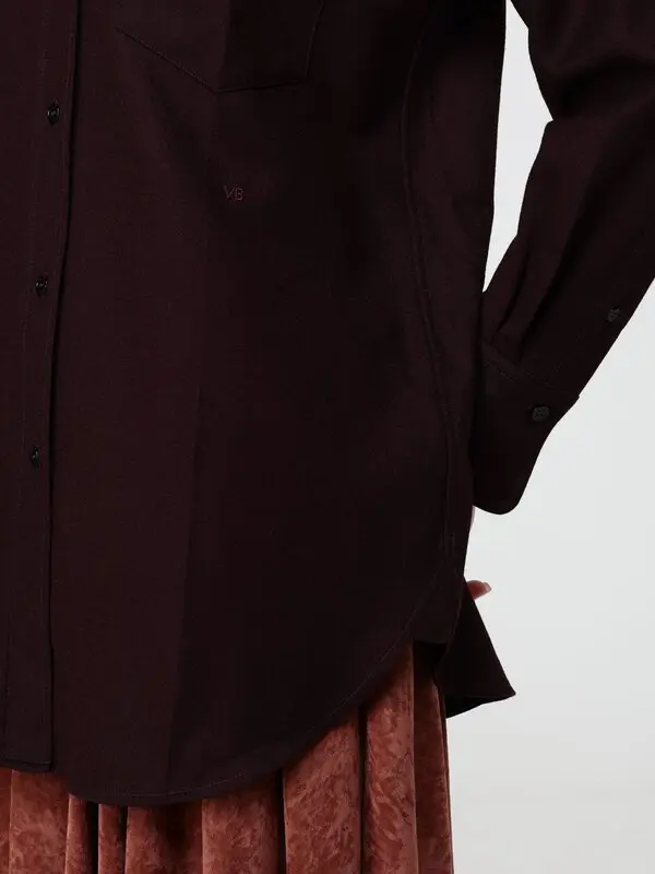 Victoria Beckham Relaxed Fit Wool Shirt