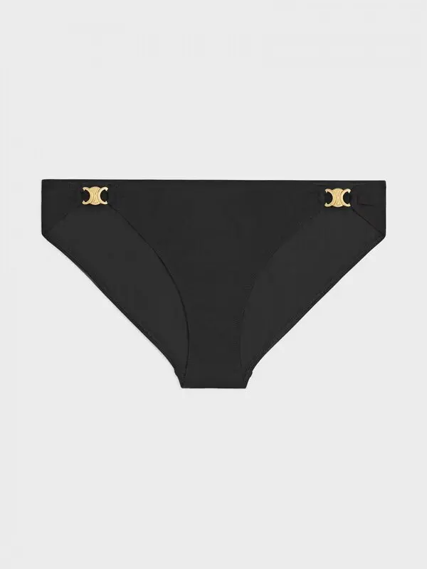 Celine Bikini Bottom - Black