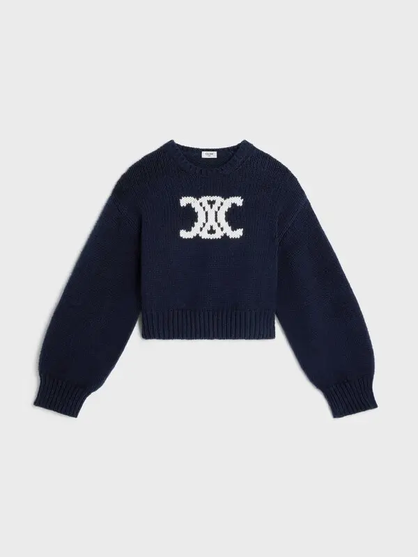 Celine Pullover Jumper - Navy