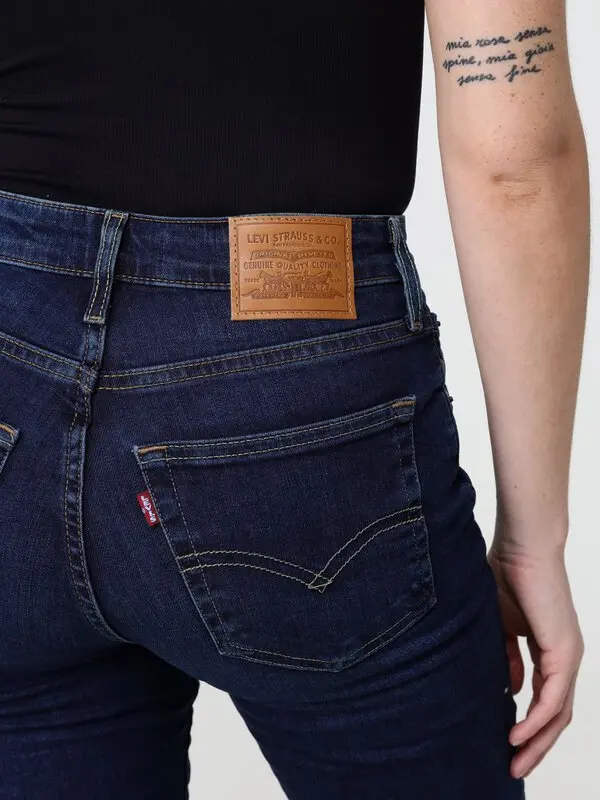 LEVI'S 726™ Mid-rise Stretch Cotton Denim Jeans