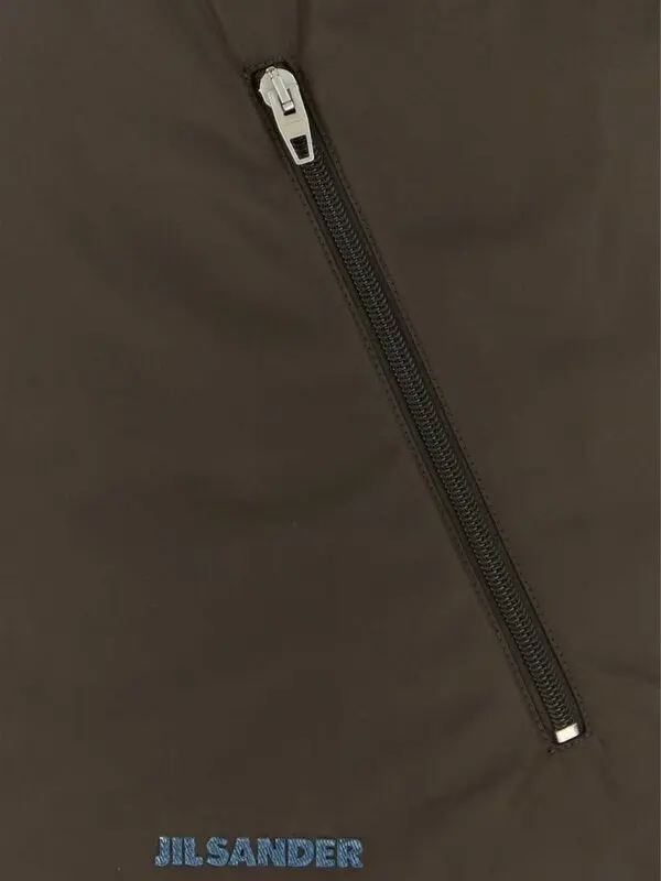 JIL SANDER Ghost Capsule Padded Gilet - Brown