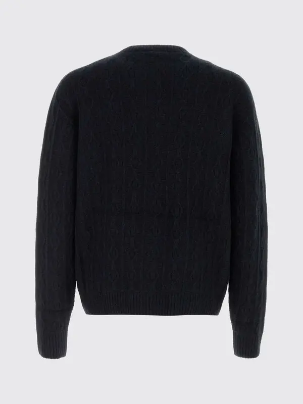 THE ROW Pure Cashmere Crewneck Sweater - Navy