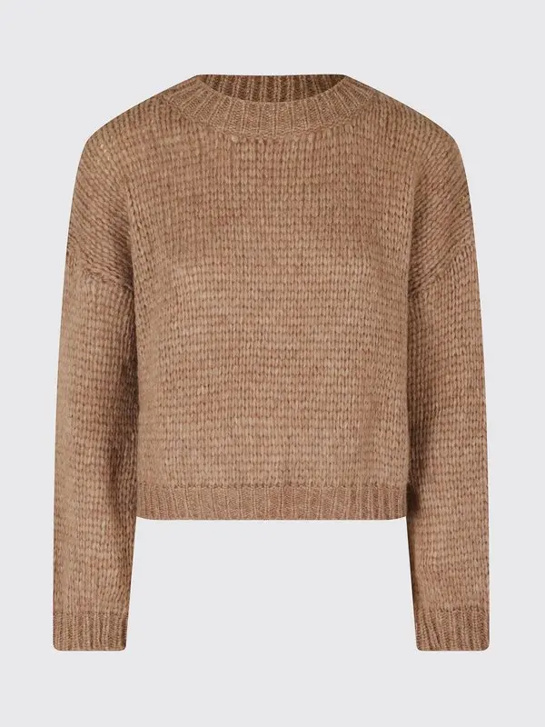 ROBERTO COLLINA Textured Knit Jumper - Camel