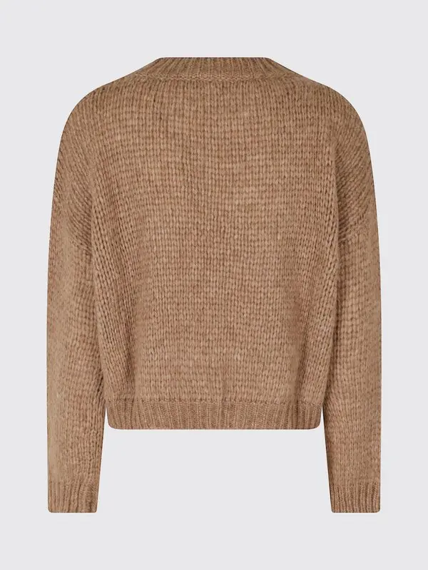 ROBERTO COLLINA Textured Knit Jumper - Camel