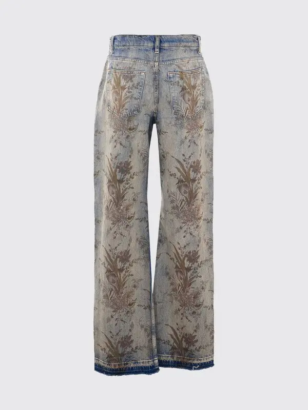 Liu Jo Printed Wide Leg Trousers