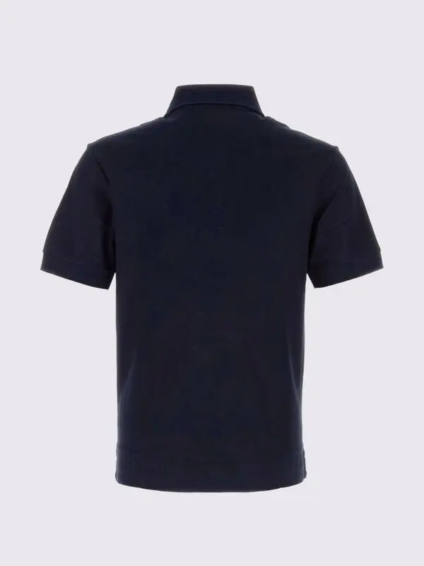 Burberry Polo Shirt In Cotton Piqué With Embroidered Ekd Logo