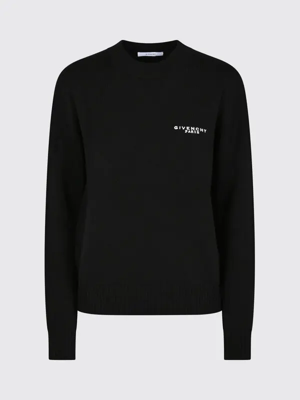 Givenchy Embroidered Logo Sweatshirt - Black