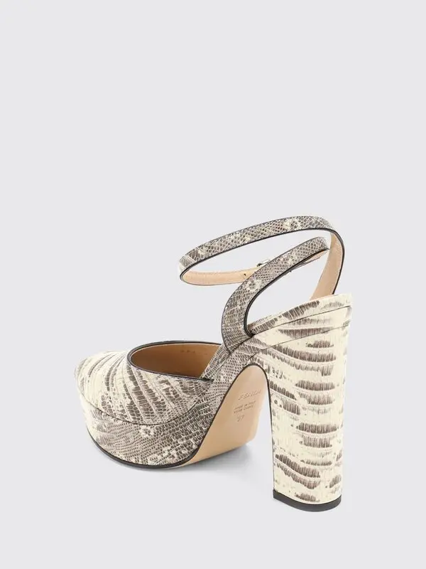 Fendi Platform High Heel Shoes With Ankle Strap