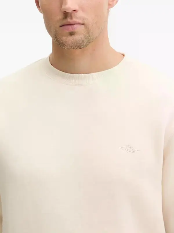Rip Curl Classic Surf Logo-embroidered Crew-neck Sweater