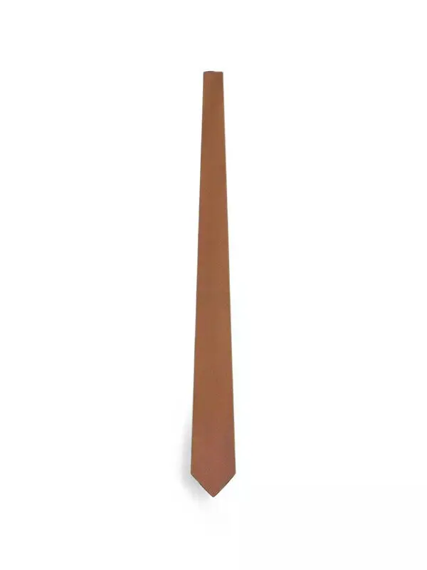 FURSAC Silk Tie - Brown