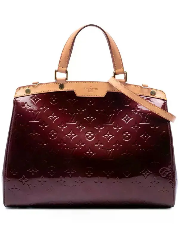 LOUIS VUITTON Monogram Vernis Brea Gm Satchel