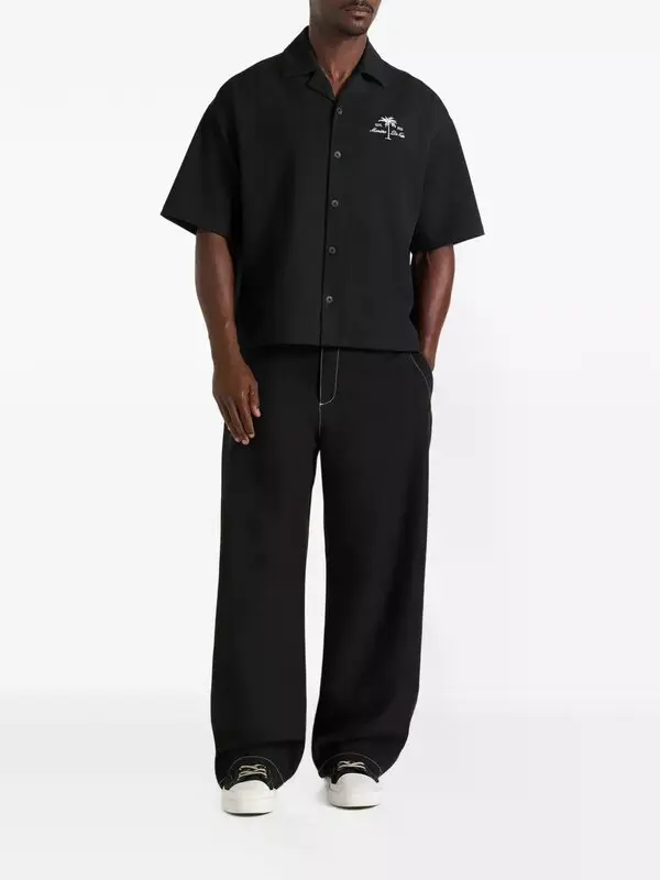 Manière De Voir Alexis Boxy Shirt With Graphic Print