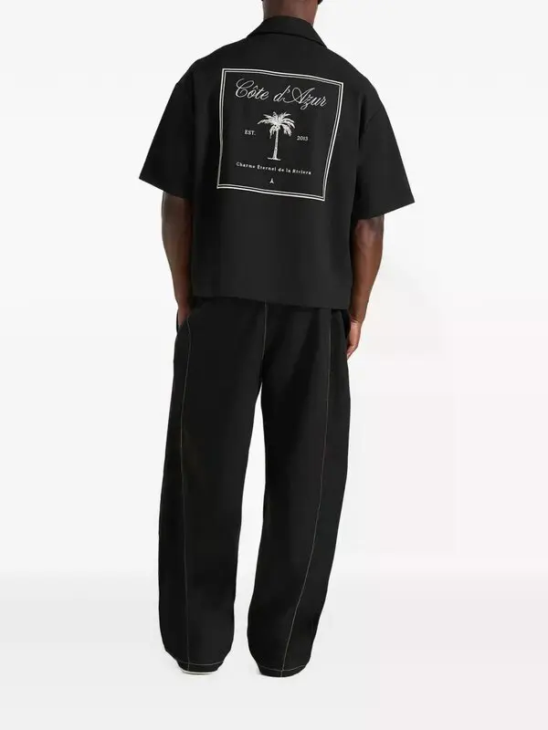 Manière De Voir Alexis Boxy Shirt With Graphic Print