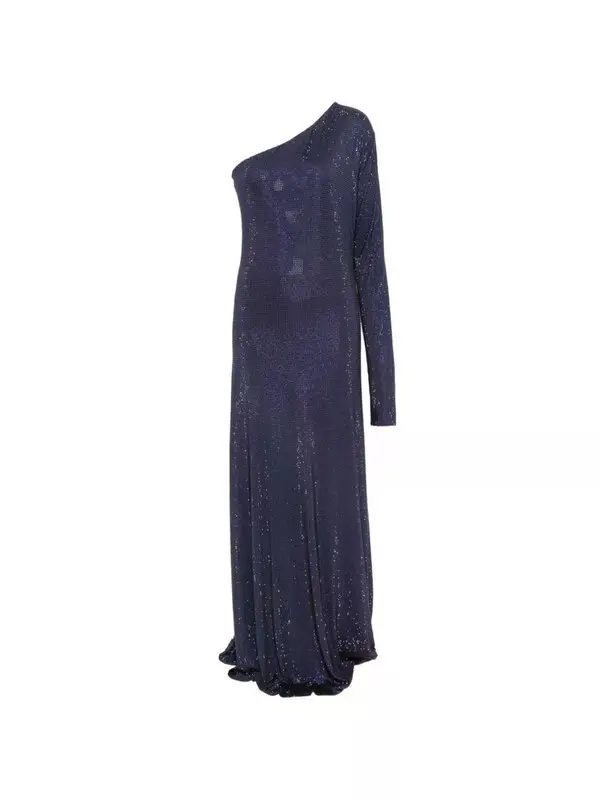 DUNESI Gabriella One-shoulder Embellished Maxi Dress