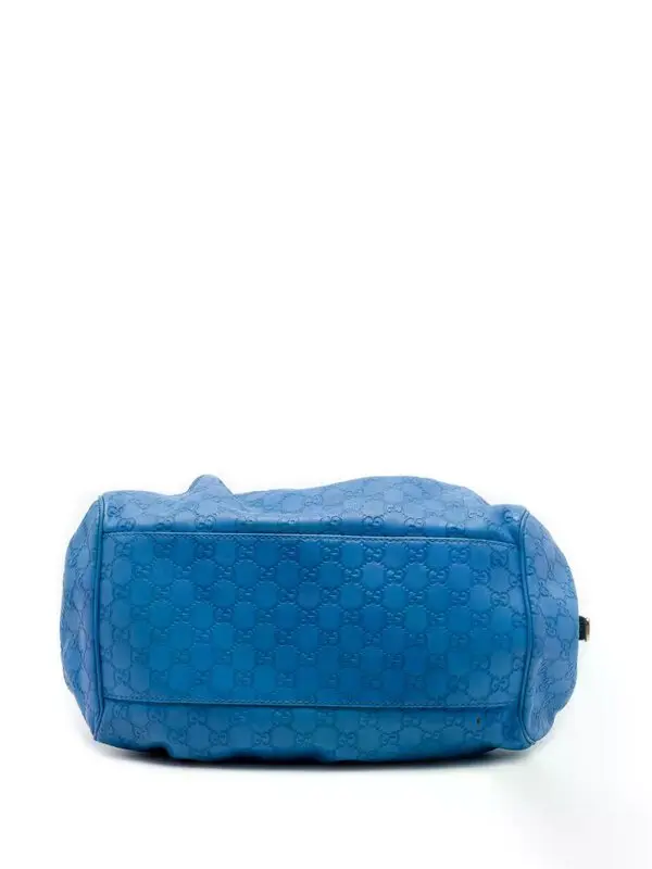 Gucci Embossed Leather Sukey Satchel