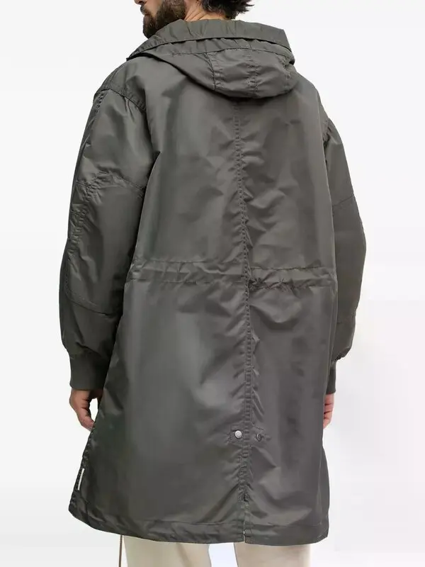 Armani Exchange Hooded Zip-up Coat